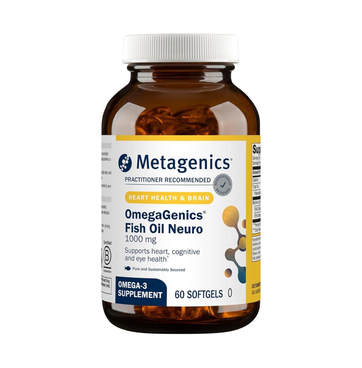 Click here for Metagenics OmegaGenics Fish Oil Neuro 1000 mg Omeg... prices