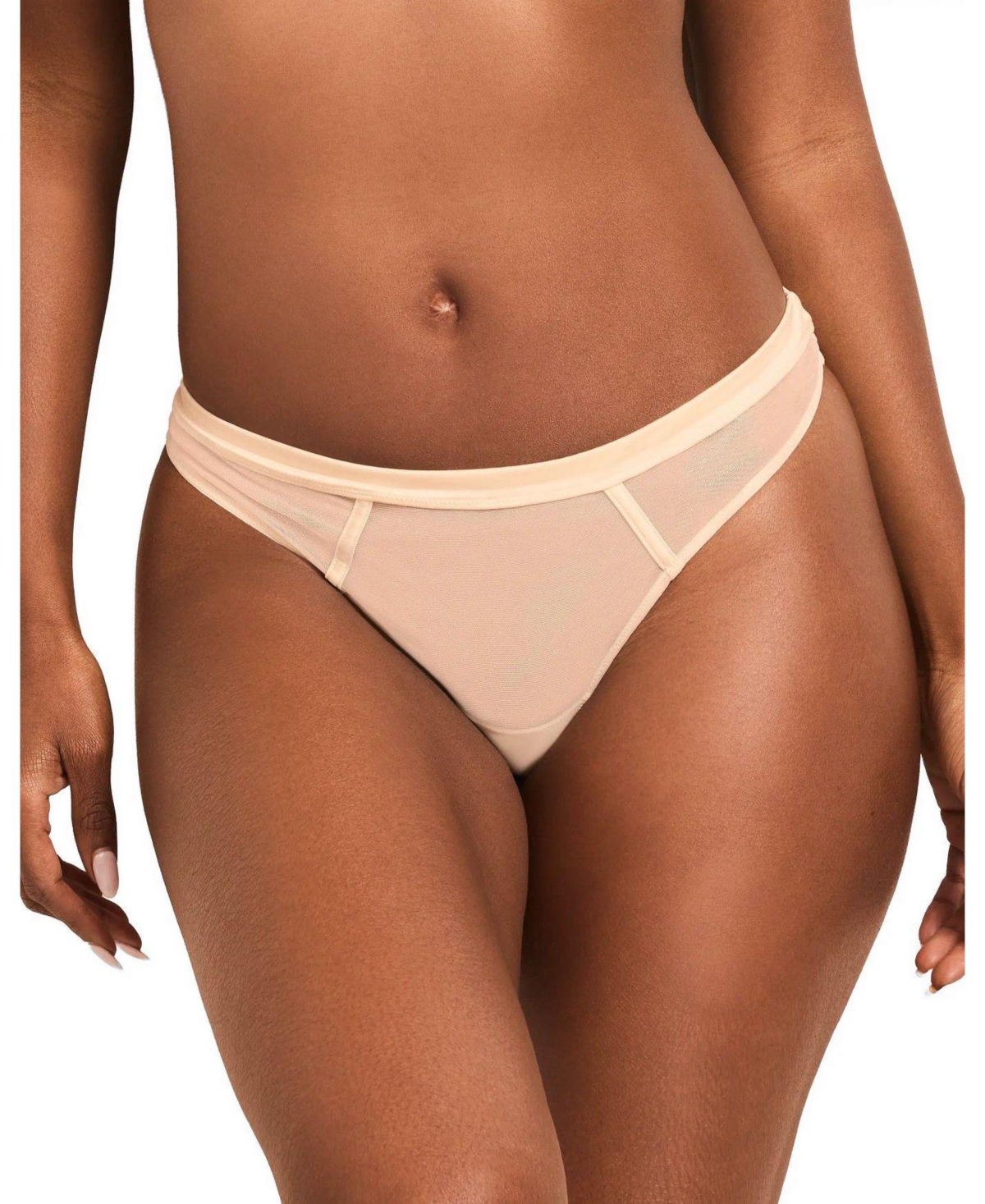 Click here for Adore Me Womens Thong Panty - Light beige prices