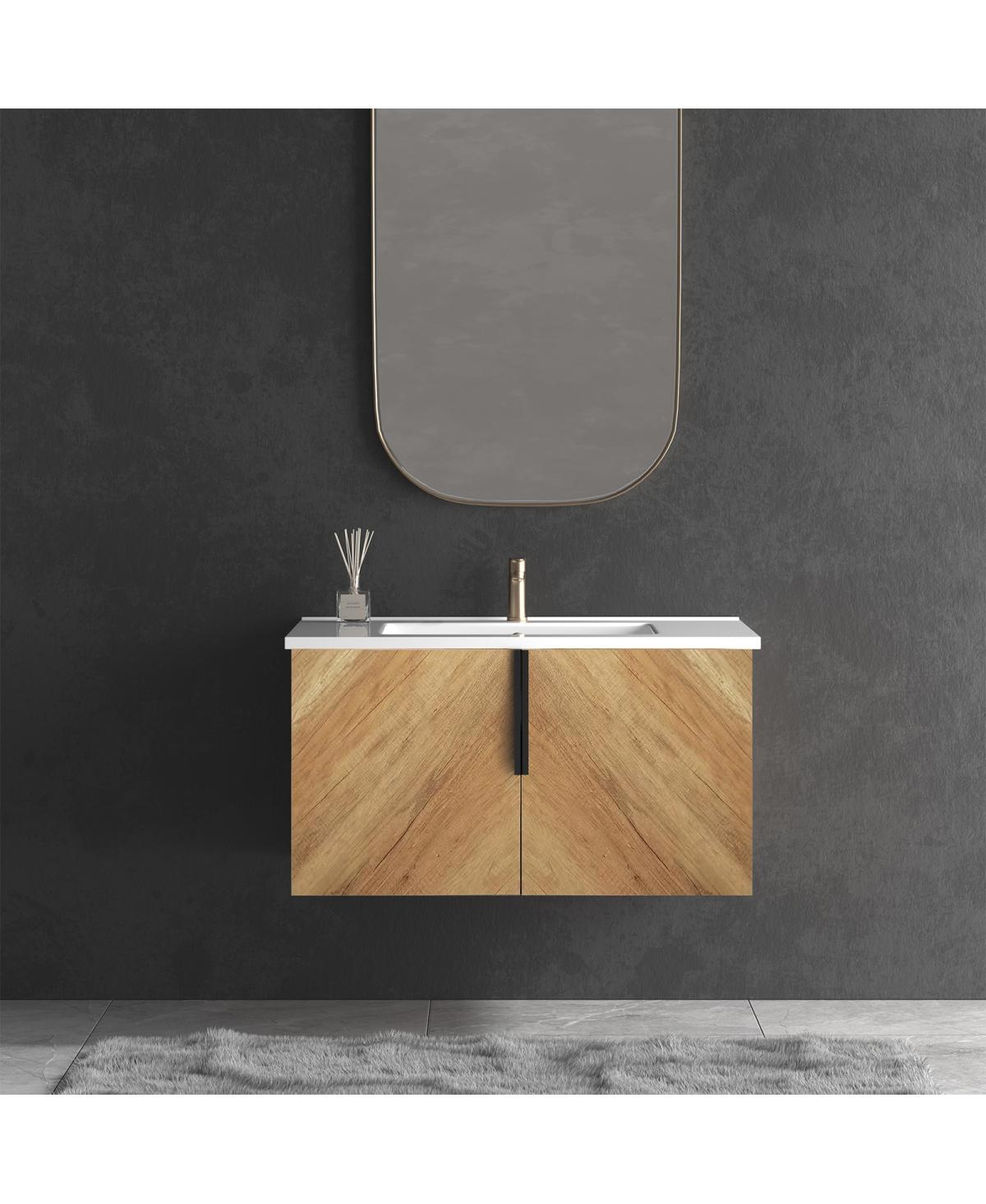 Click here for Sillysis Modern Wall Mounted Bathroom Vanity  3D F... prices