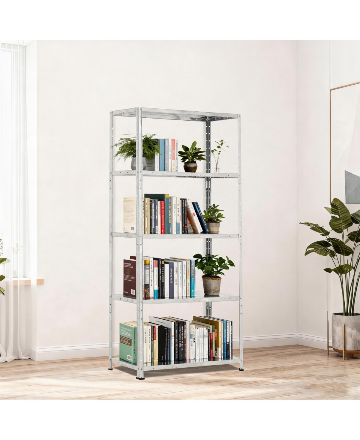Click here for homfan 5 Tier Storage Shelf  68 Inch Heavy Duty Me... prices