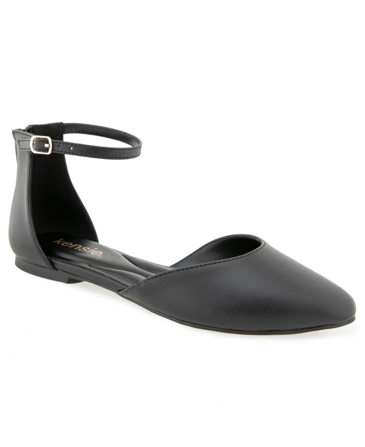 Click here for Kensie Womens Gaeta Two Piece Flat - Black prices