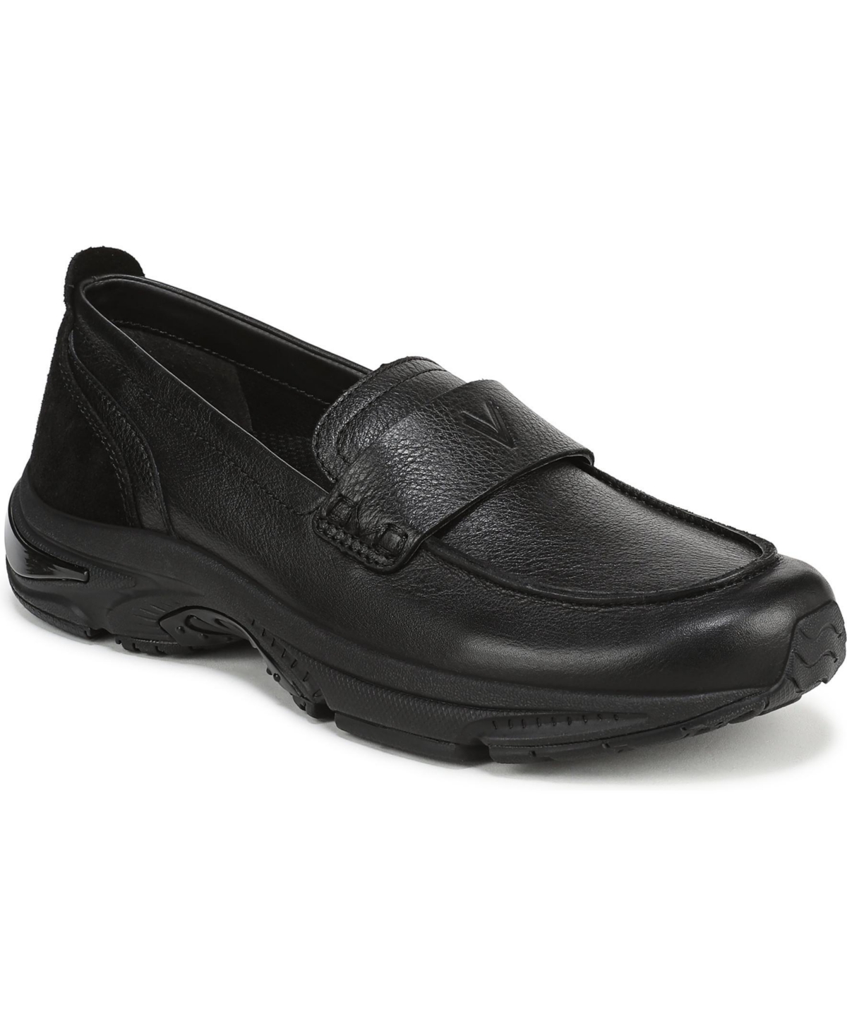 Click here for Vionic Womens Walk Roam Loafer Walking Shoes - Bla... prices