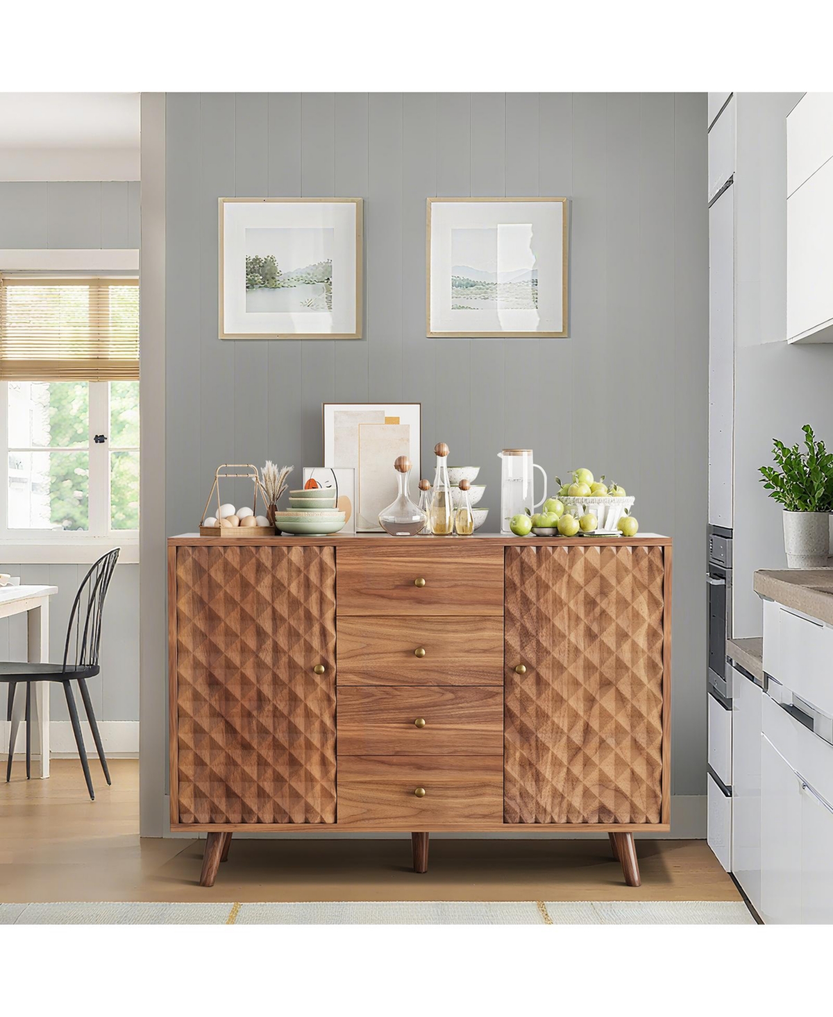 Click here for homfan Versatile Storage Sideboard Buffet Cabinet... prices