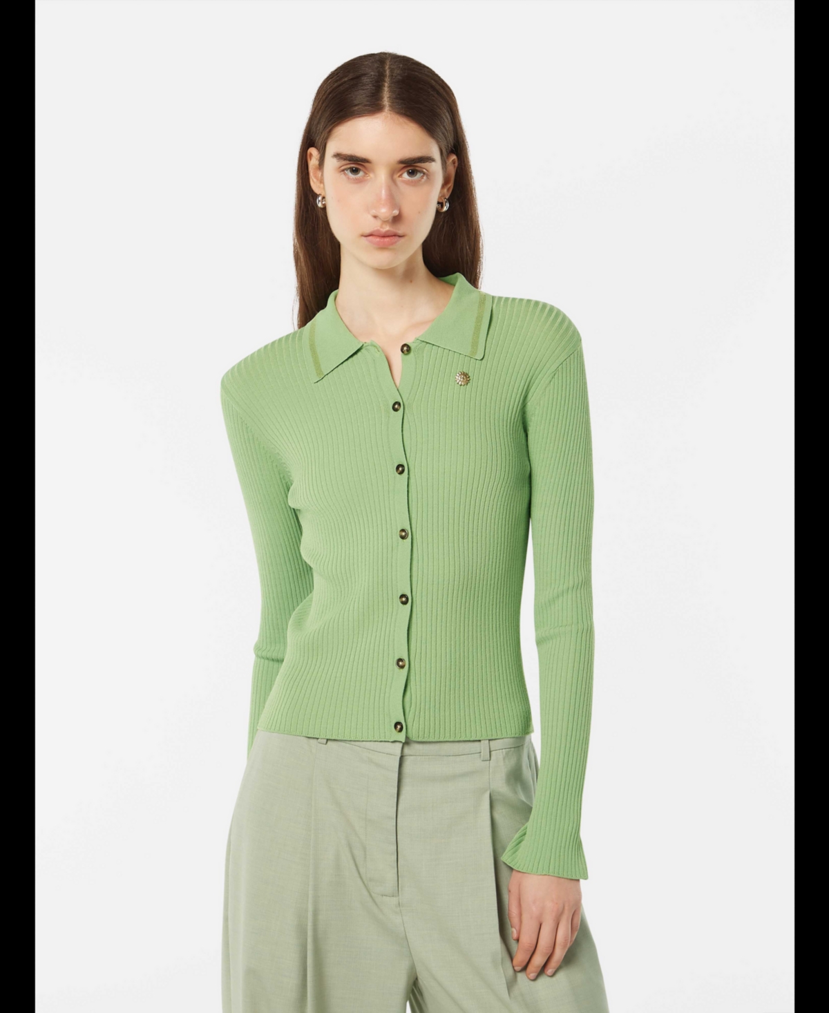 Click here for Scotch & Soda Womens Scotch and Soda Rib Polo Neck... prices