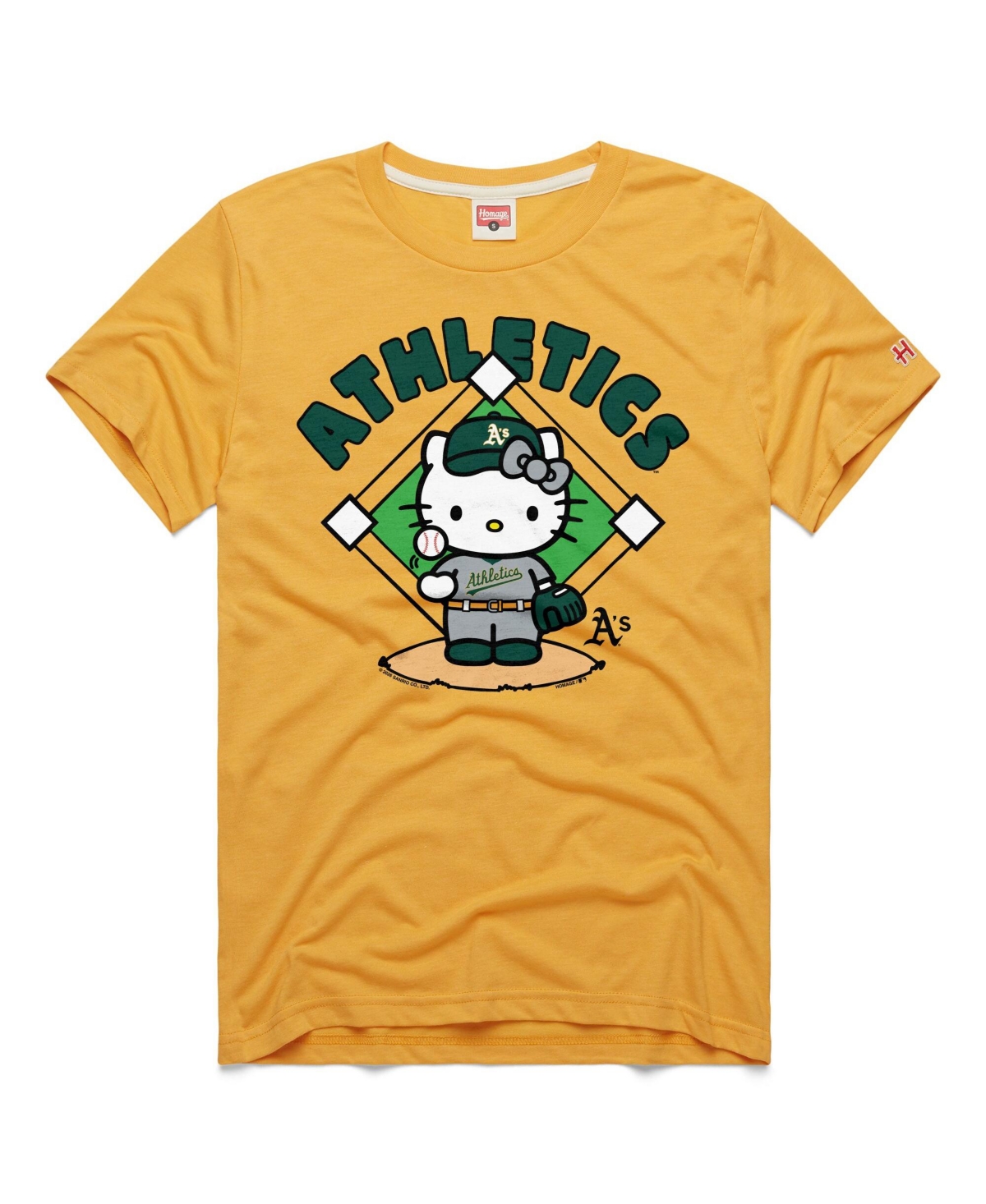 Click here for Homage Mens and Womens Gold Athletics Hello Kitty... prices
