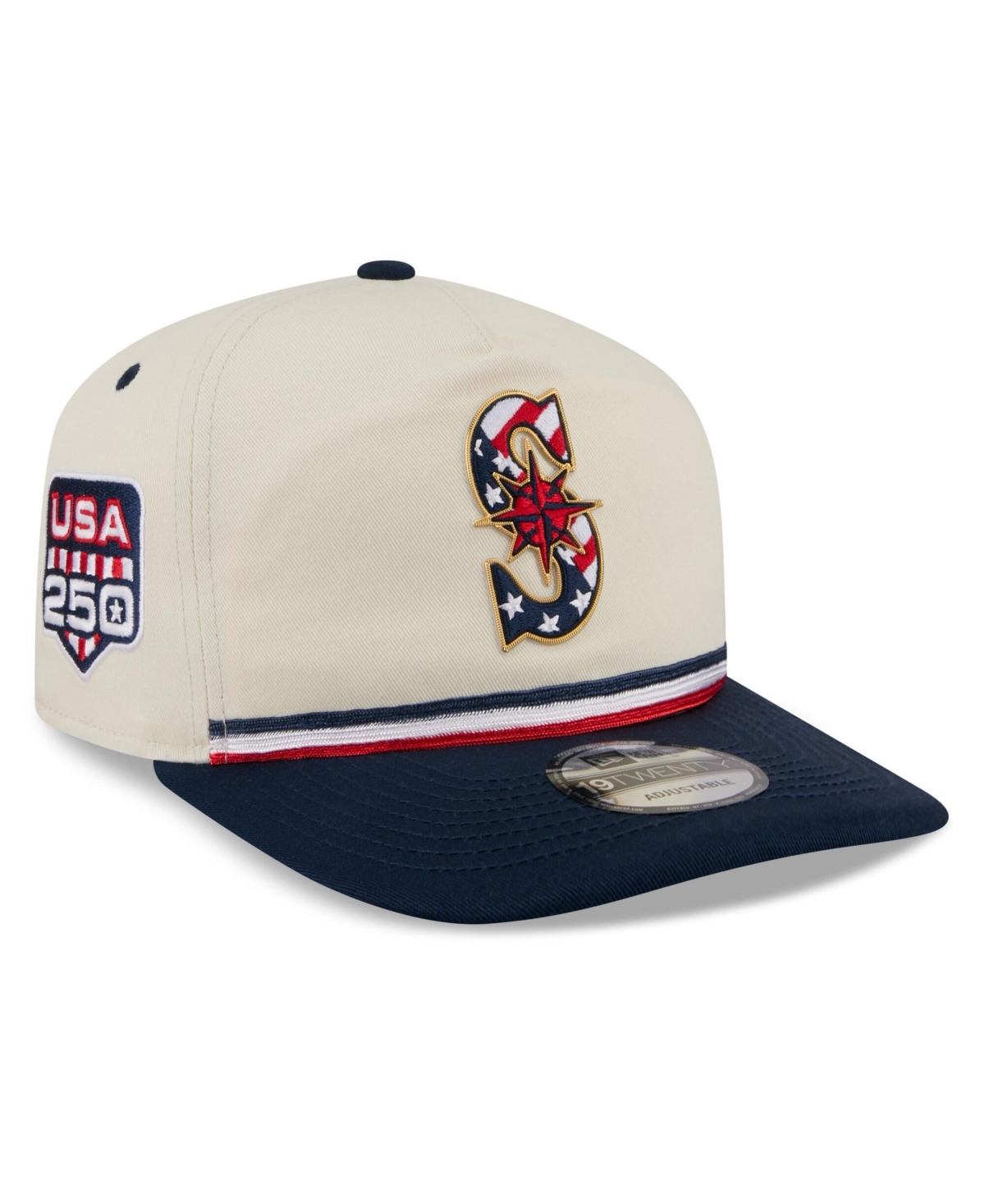 Click here for New Era Mens Cream/Navy Seattle Mariners Usa 250 F... prices