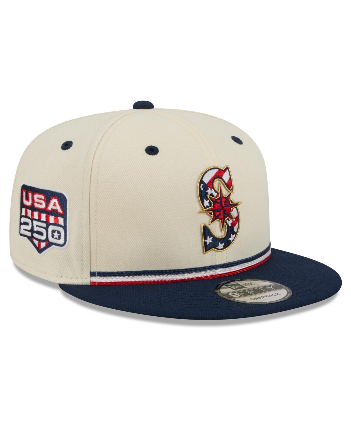Click here for New Era Mens Cream/Navy Seattle Mariners 4th of Ju... prices