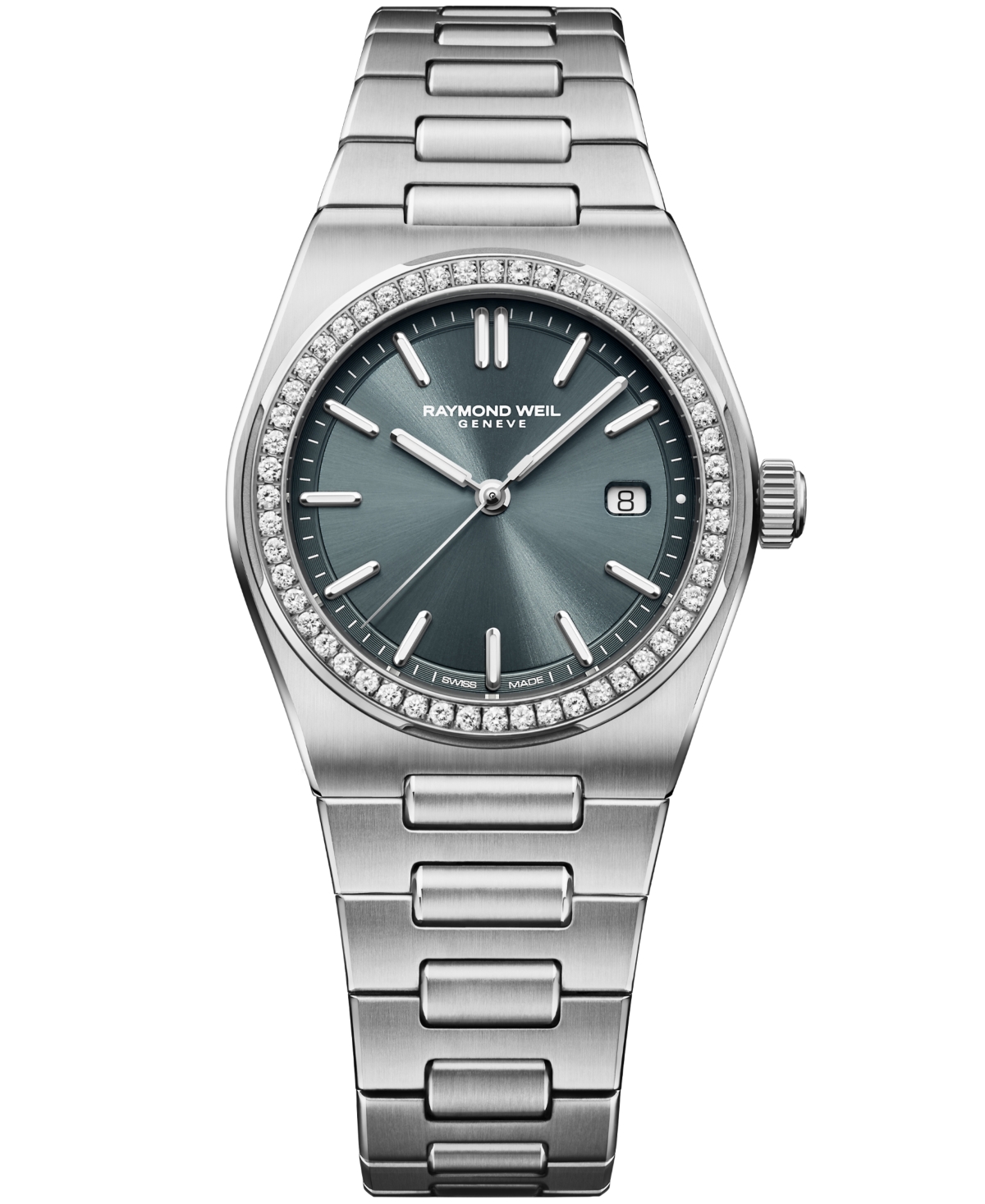 Click here for Raymond Weil Womens Silver-Tone Stainless Steel Wa... prices