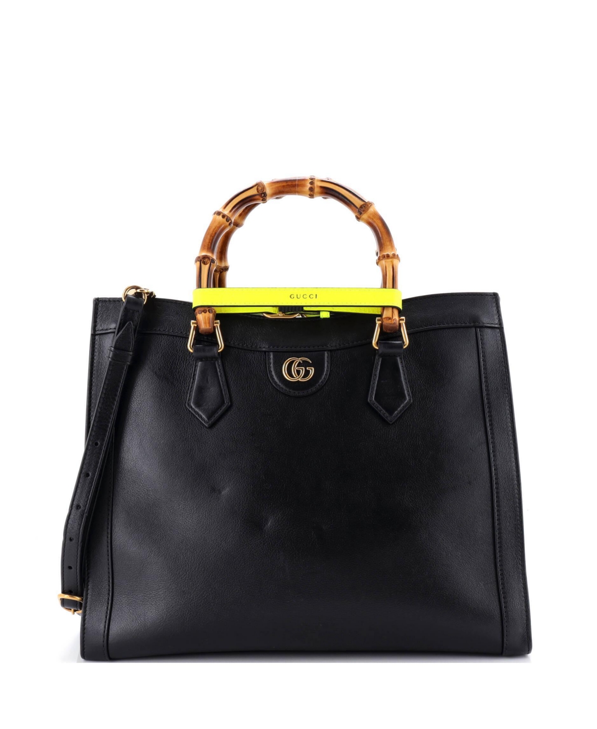 Click here for Pre-Owned Gucci Medium Diana Nm Bamboo Handle Tote... prices
