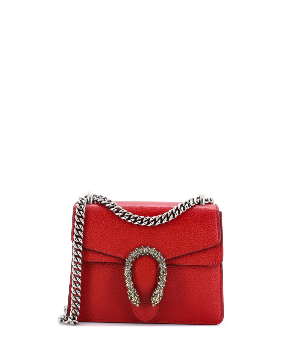 Click here for Pre-Owned Gucci Mini Dionysus Bag Leather - Red prices