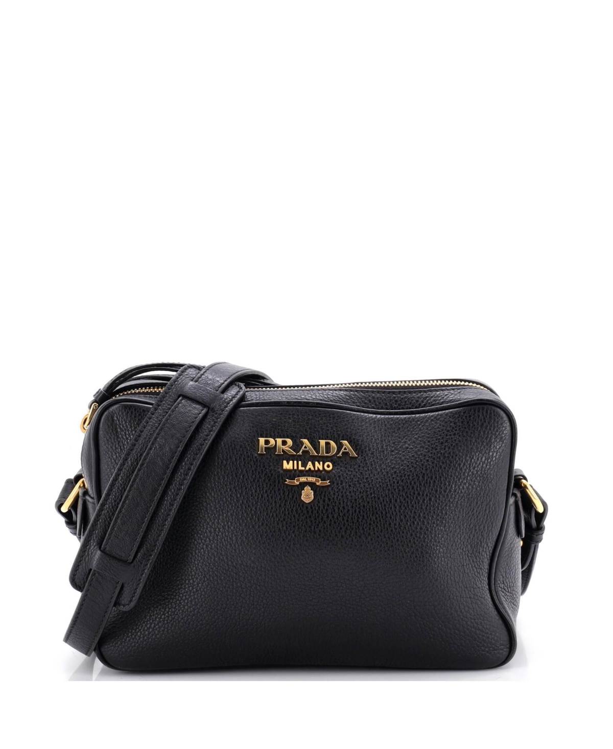 Click here for Pre-Owned Prada Medium Double Zip Camera Bag Vitel... prices