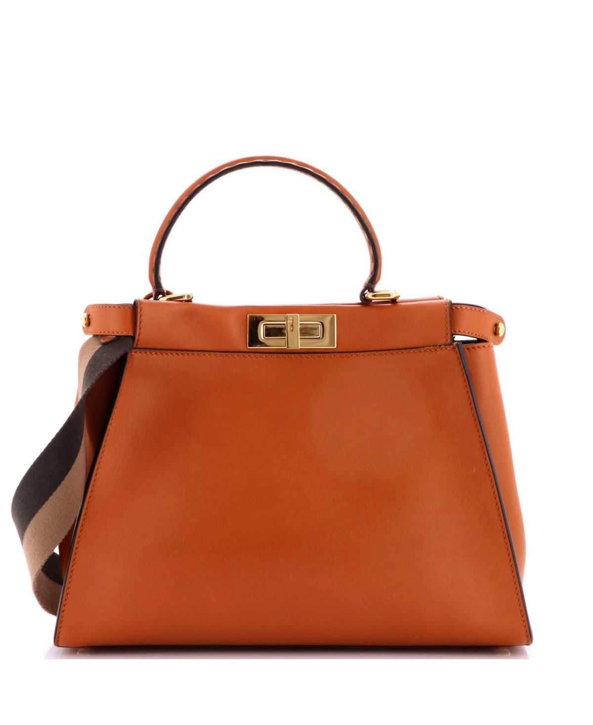 Click here for Pre-Owned Fendi Medium Peekaboo ISeeU Bag Leather... prices
