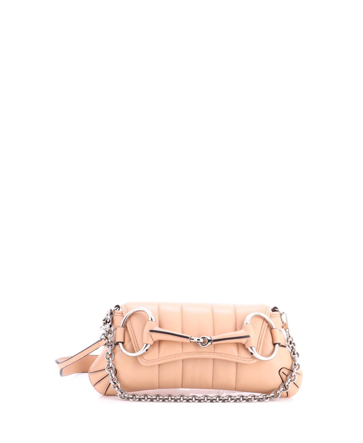 Click here for Pre-Owned Gucci Small Horsebit Chain Shoulder Bag... prices