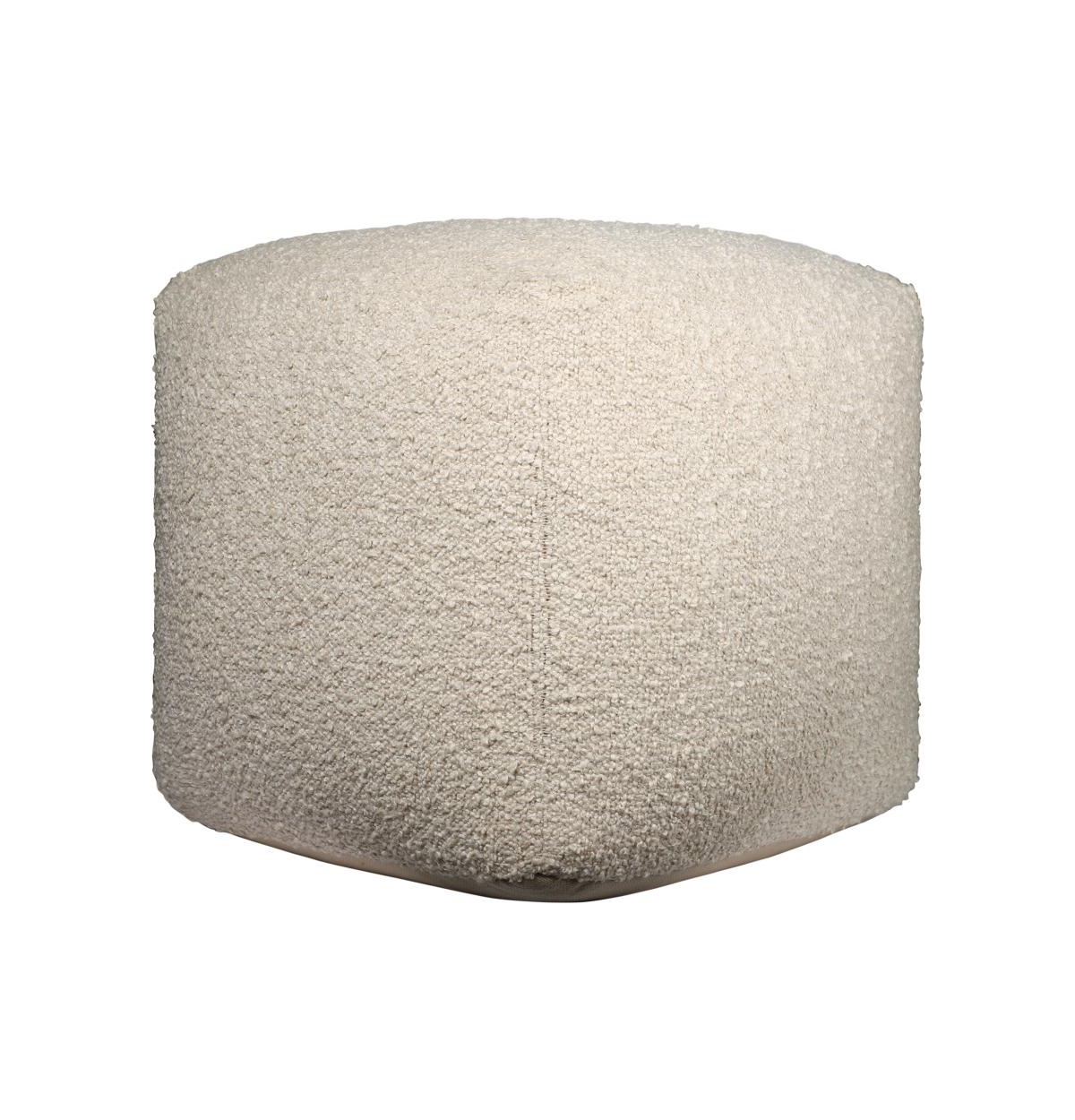 Click here for HomeRoots 18 Polyester Cube Outdoor Pouf Ottoman -... prices