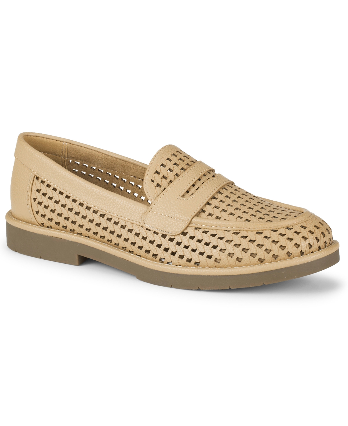 Click here for Baretraps Womens Calli Woven Slip-On Loafers - Cam... prices