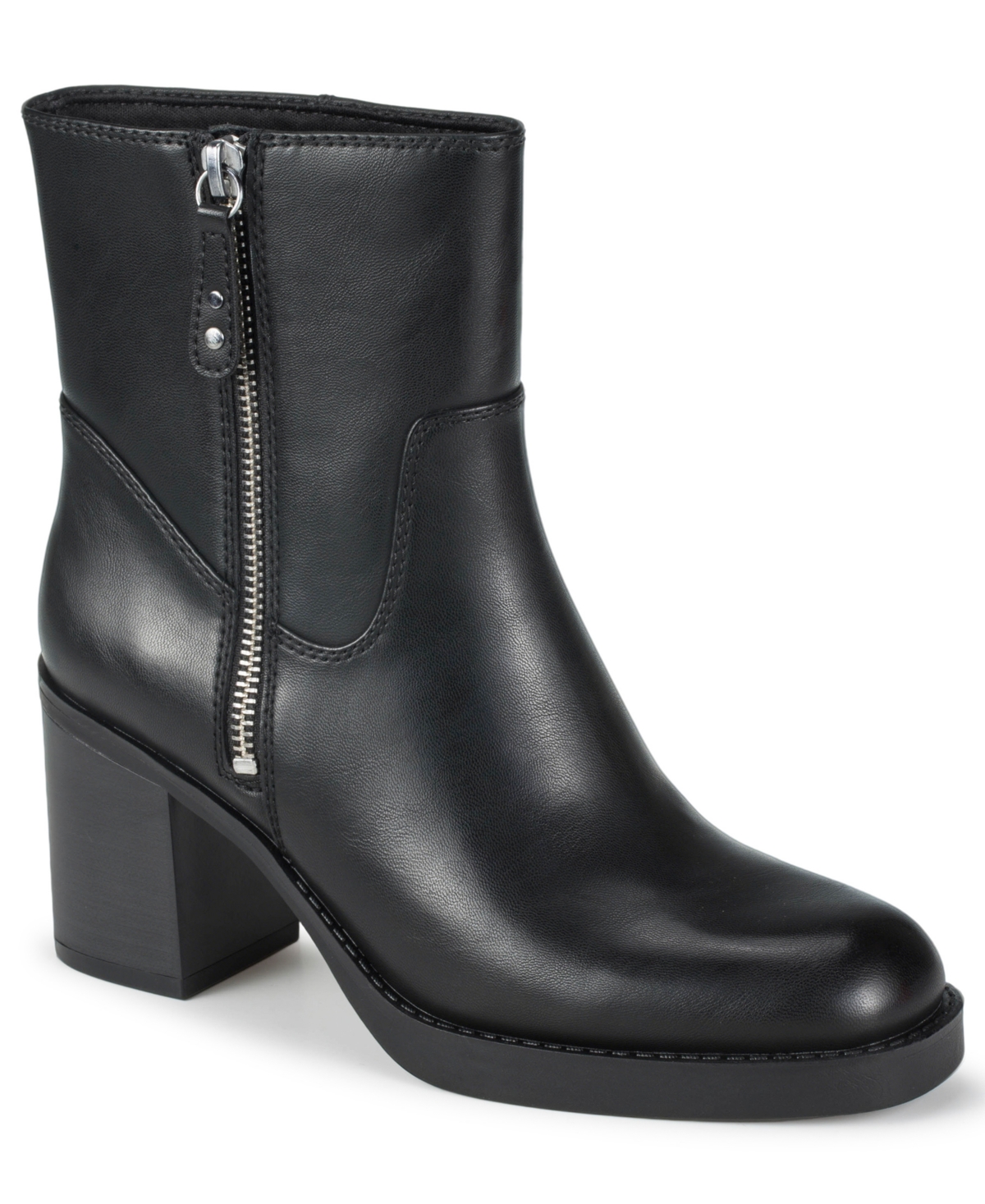 Click here for Baretraps Womens Gretta Block Heel Booties - Black prices