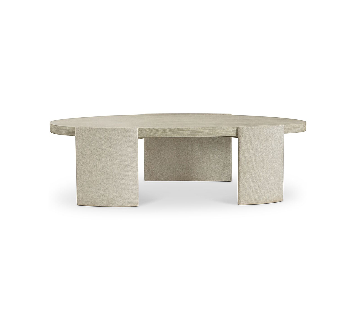 Click here for Bernhardt Arcadia 58 Oak Wire-Brushed Clay Oval Co... prices
