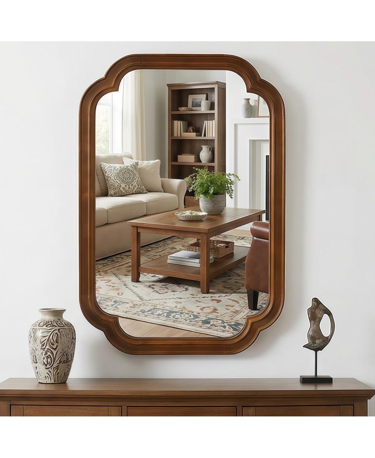 Click here for Laoties 20 x 30 Rounded Corner Wall Mirror  Modern... prices
