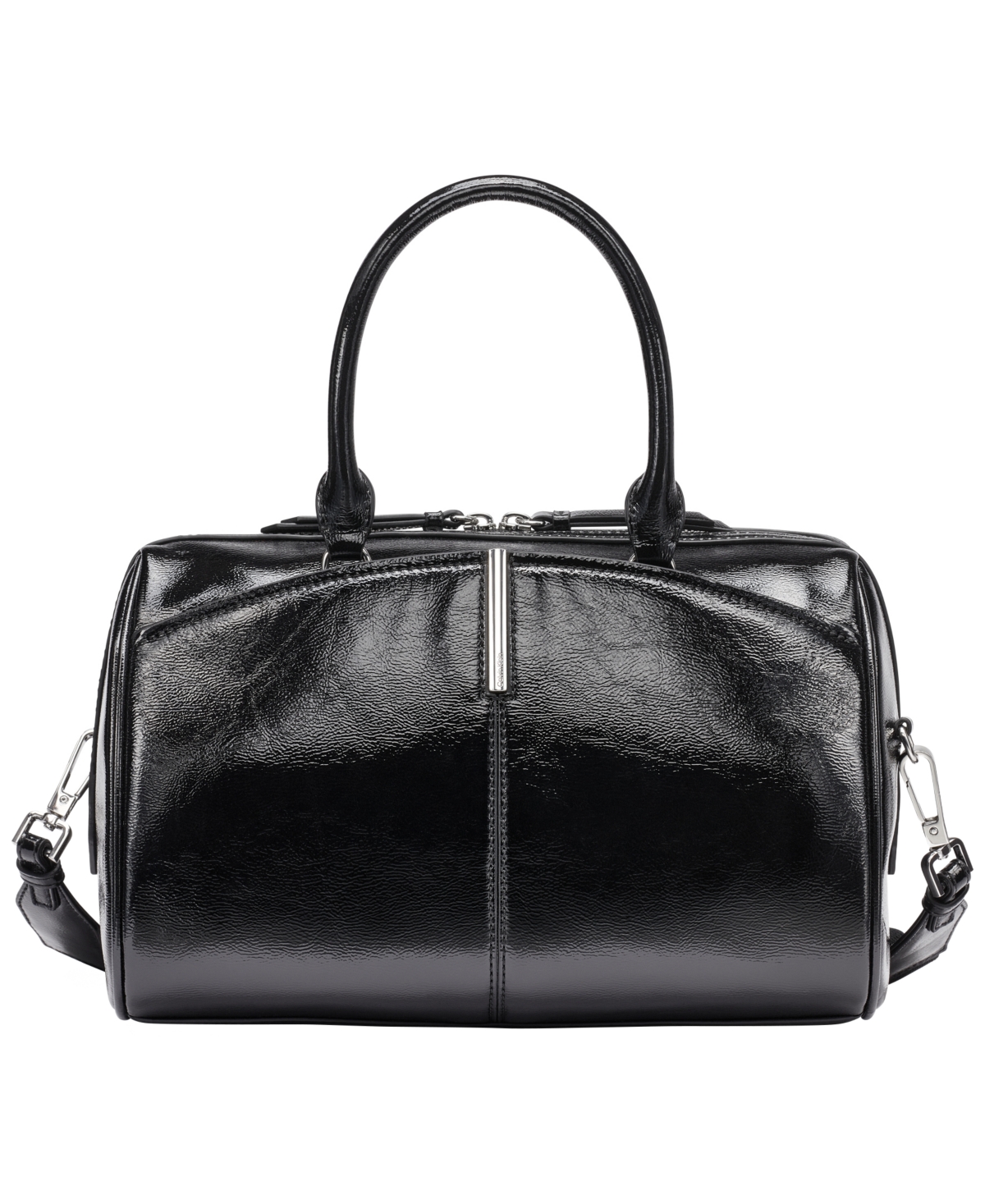 Click here for Calvin Klein Genevieve Patent Small Satchel Handba... prices