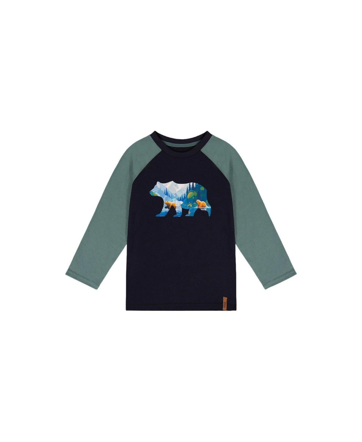 Click here for Deux par Deux Little and Big Boy 6- 12 Raglan T-Sh... prices