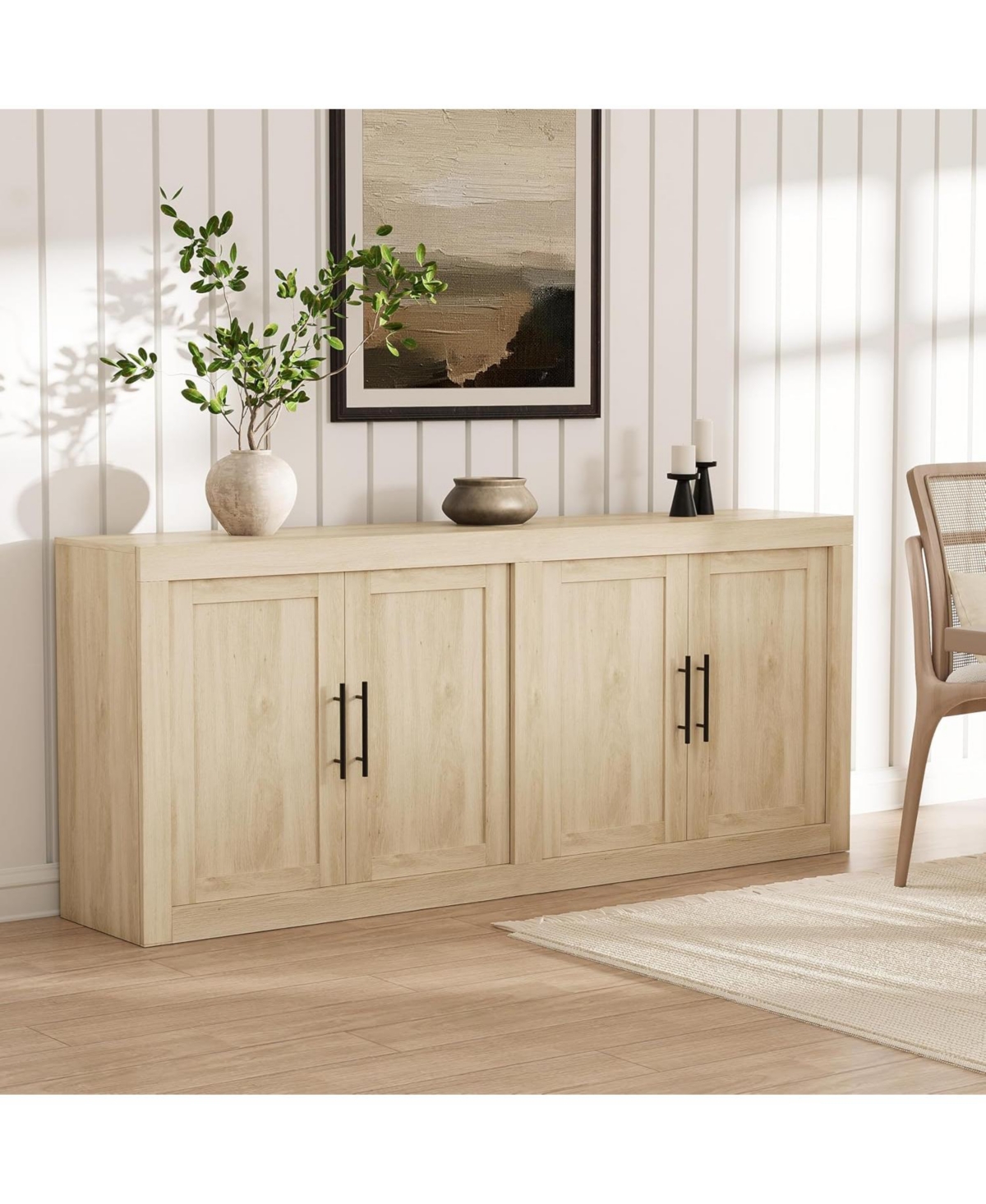 Click here for homfan 70.8 Mid Century Modern Sideboard Buffet Ca... prices
