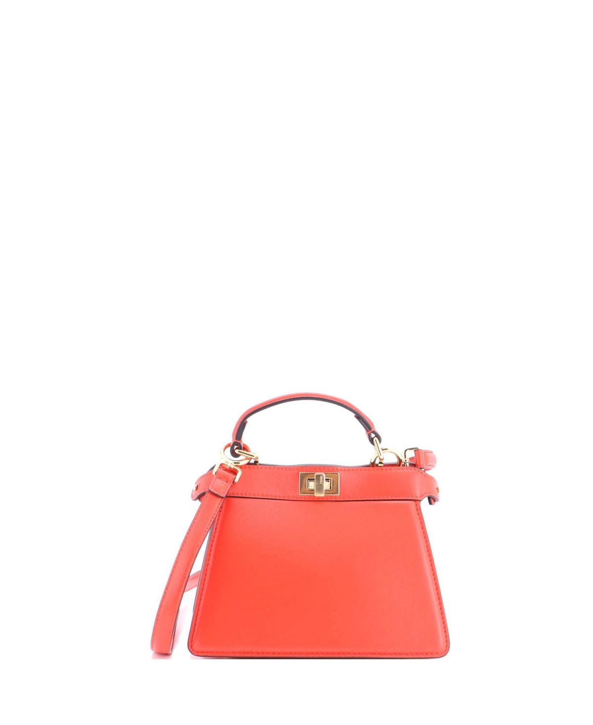Click here for Pre-Owned Fendi Petite Peekaboo ISeeU Bag Leather... prices