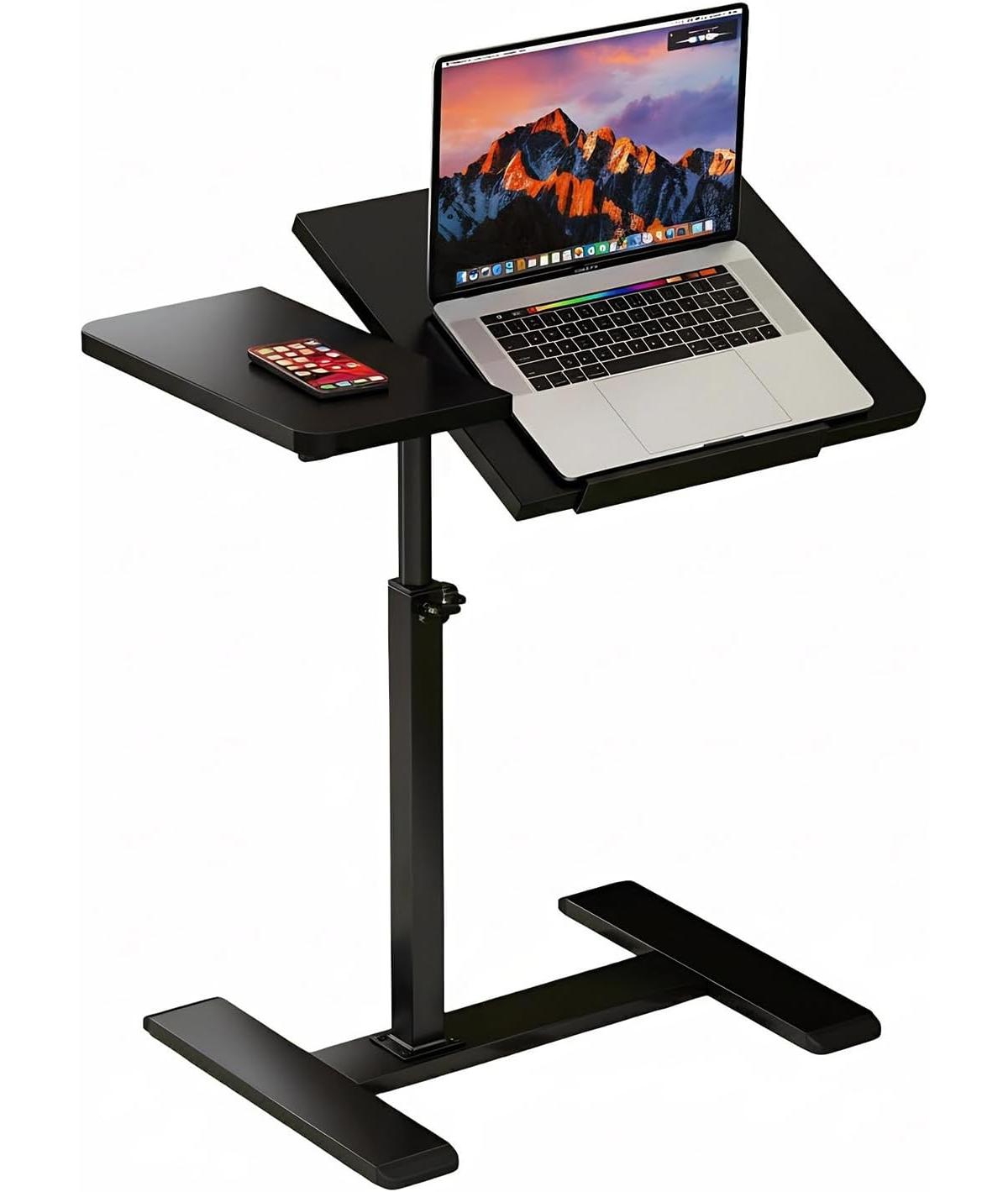 Click here for gaomon Overbed Table with Wheels  Tiltable Pneumat... prices