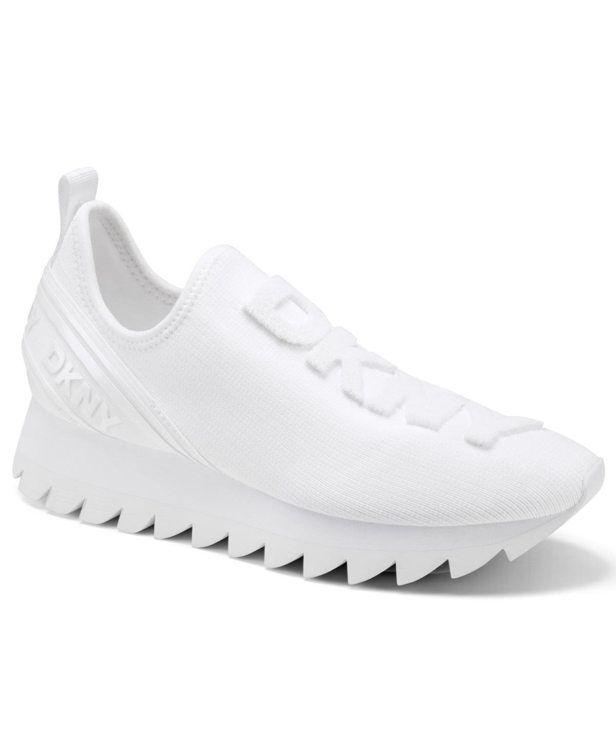 Click here for Dkny Womens Abbi Slip-On Sneakers - White prices