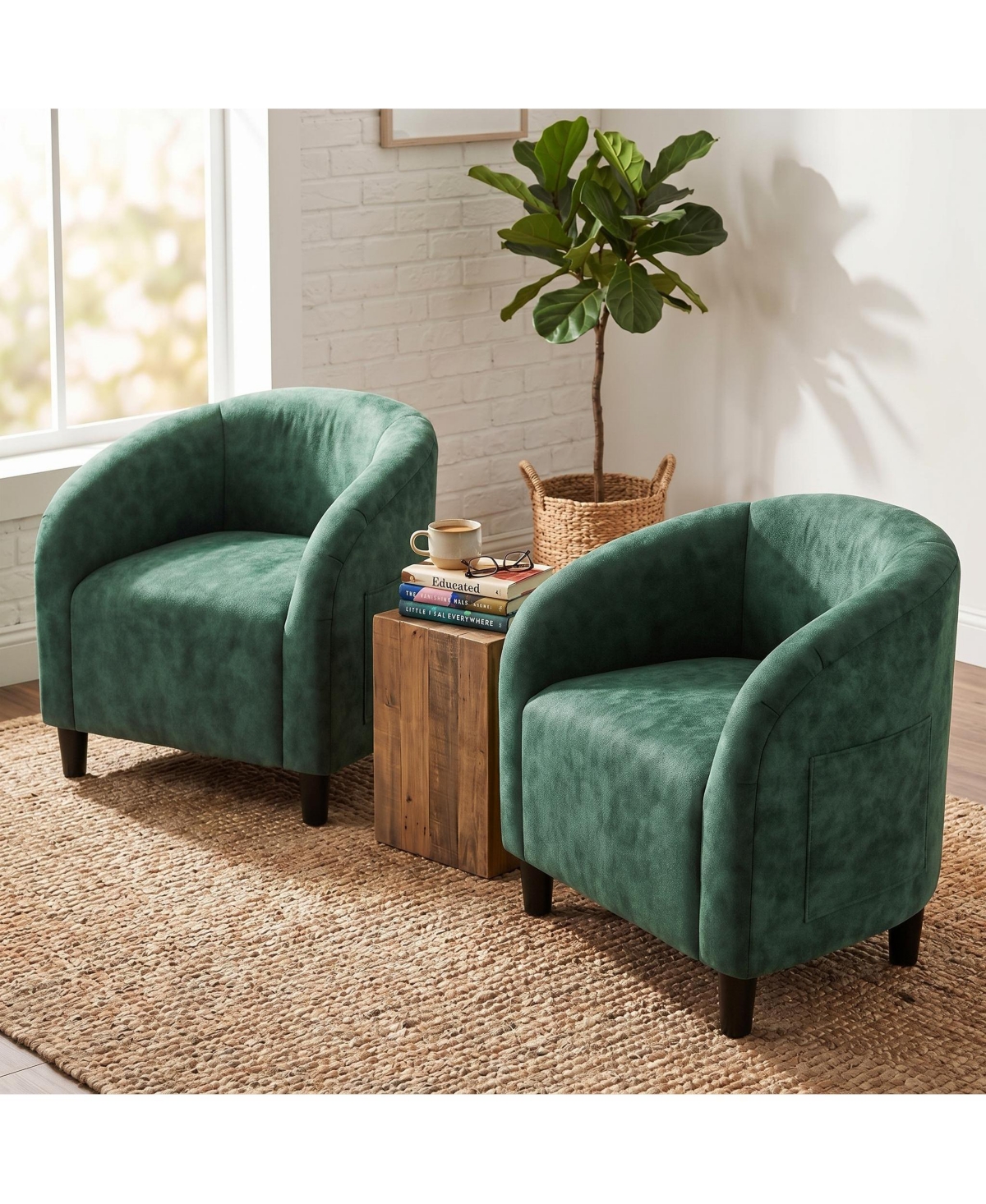 Click here for Accent Chair Set of 2 Armchair for Living Room Bar... prices
