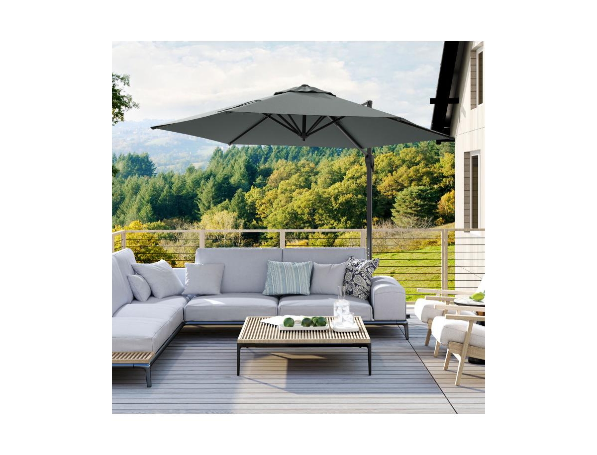 Click here for Clihome 9 Ft Cantilever Patio Umbrella with Vented... prices