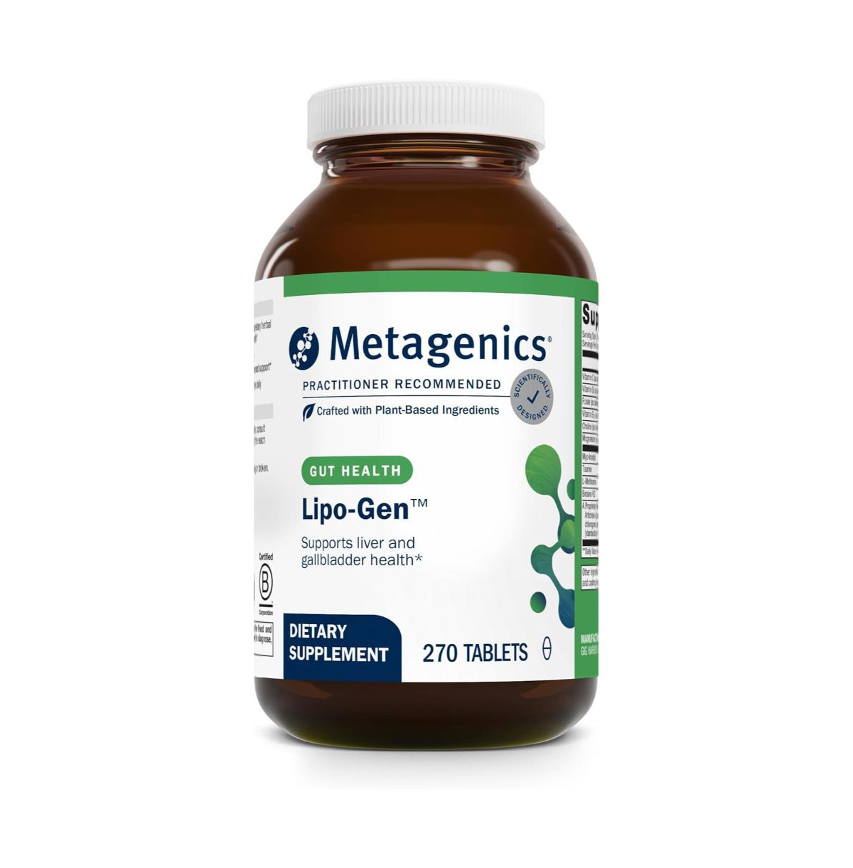Click here for Metagenics Lipo Gen Lipotropic Liver and Gallbladd... prices