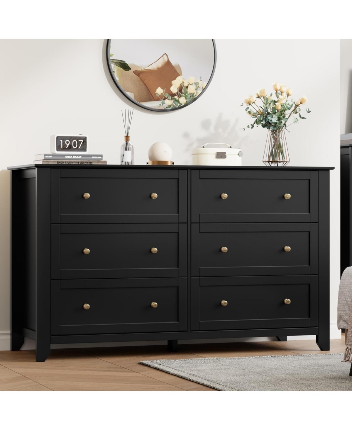 Click here for gaomon 6 Drawer Dresser for Bedroom  54 Wide Large... prices