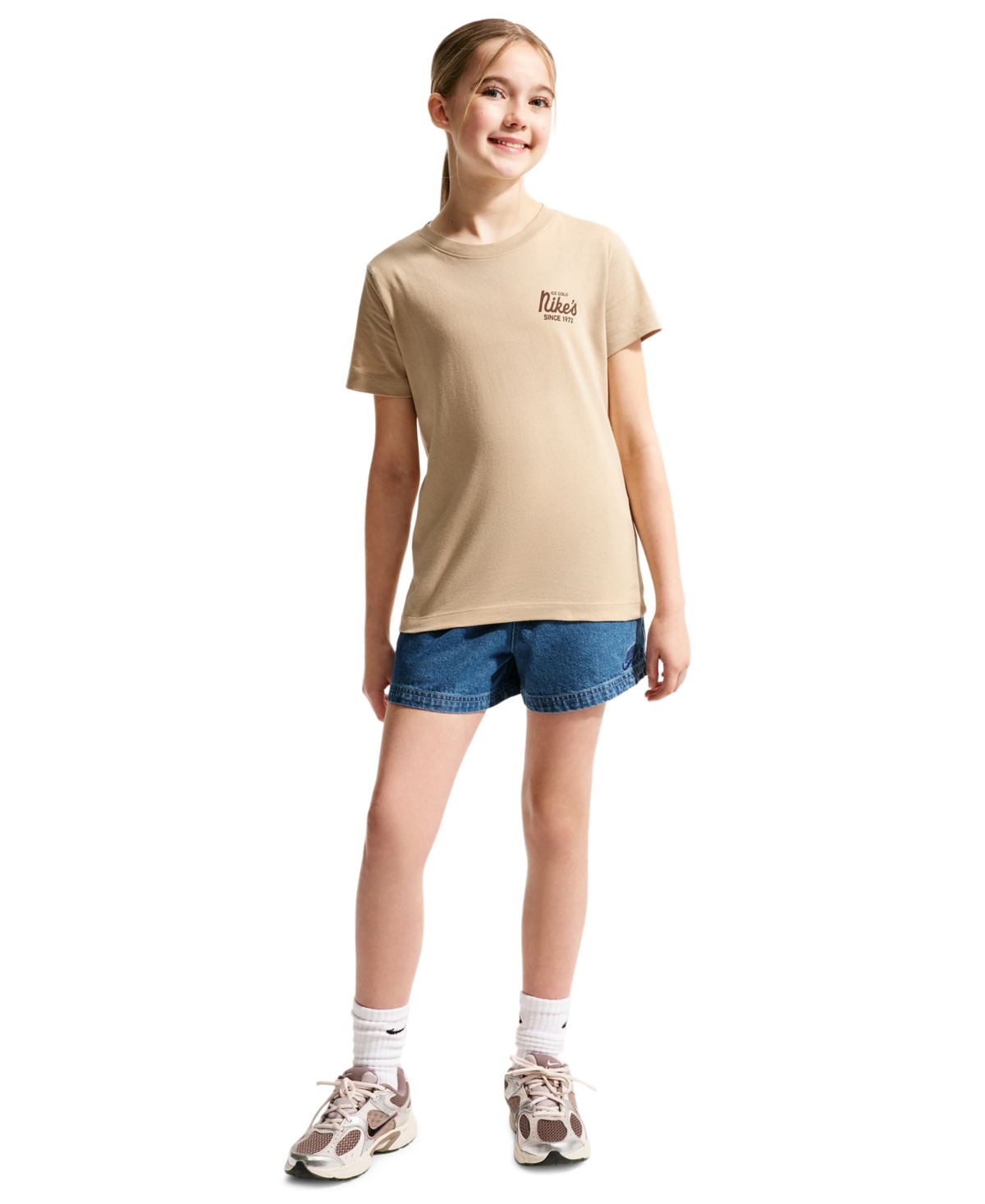 Click here for Nike Sportswear Boys and Girls 8-20 Short-Sleeve T... prices
