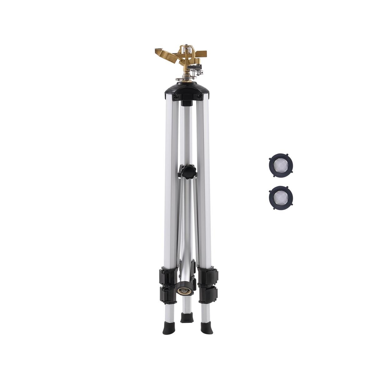 Click here for Sugift Impact Tripod Sprinkler 360 Degree Brass He... prices