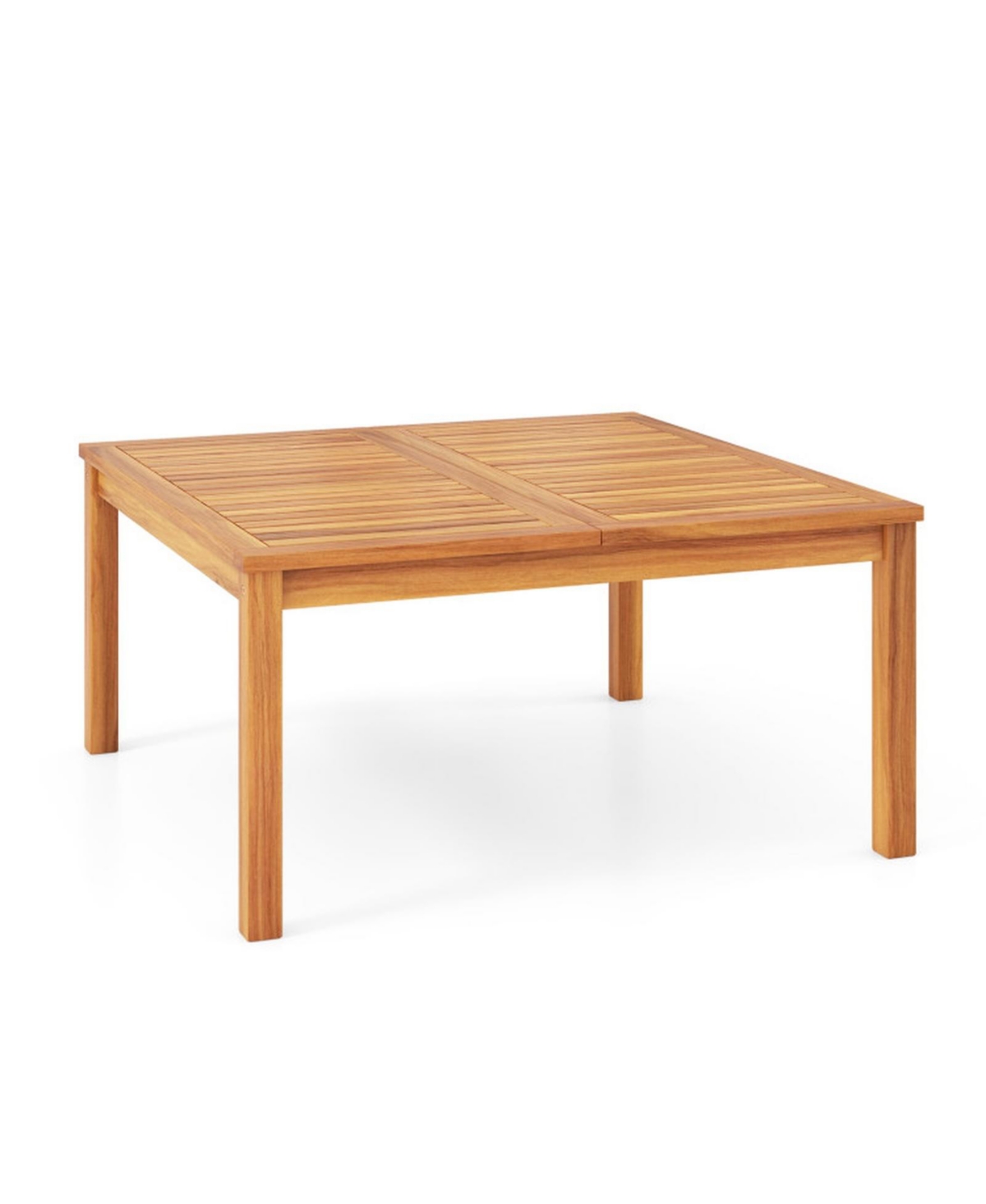 Click here for Gouun 35.5 In Solid Acacia Wood Outdoor Coffee Tab... prices