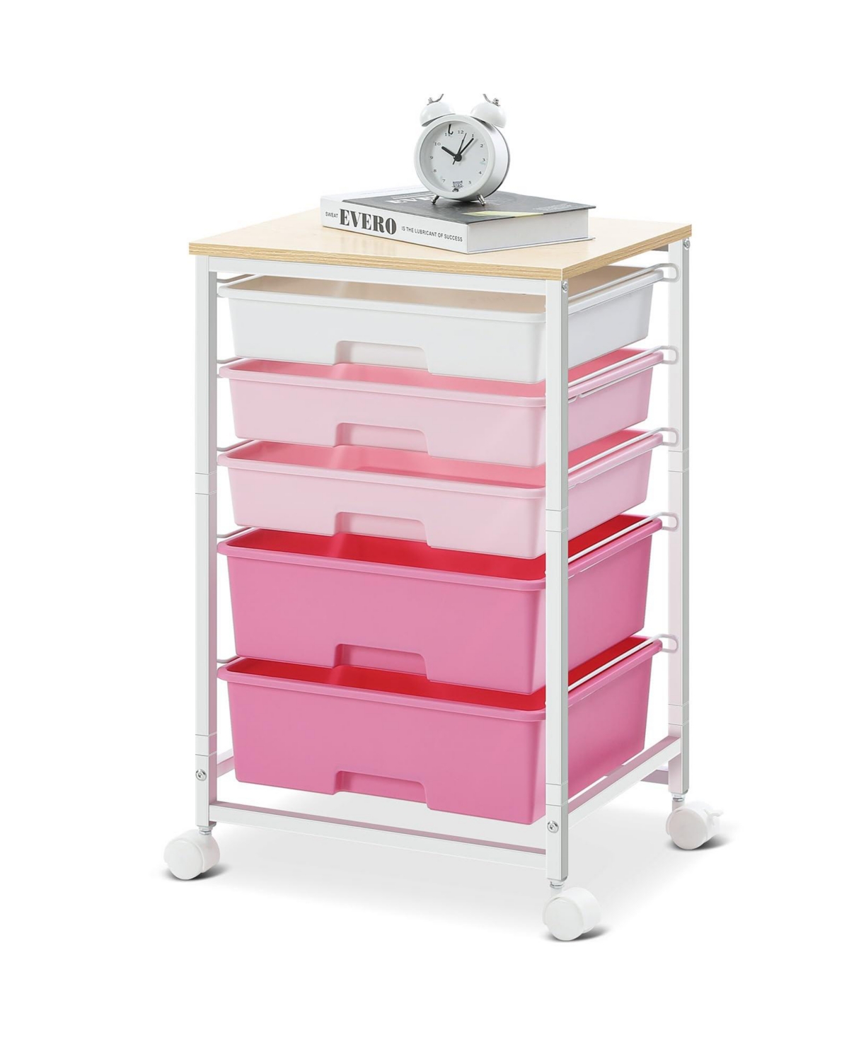Click here for Xdovet Rolling Utility Storage Cart with Wooden To... prices