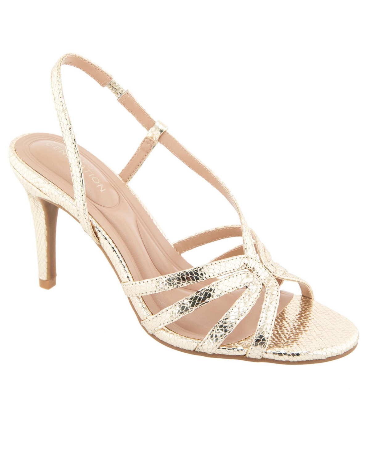 Click here for BCBGeneration Womens Jewlee High Heel Sandal - Pla... prices