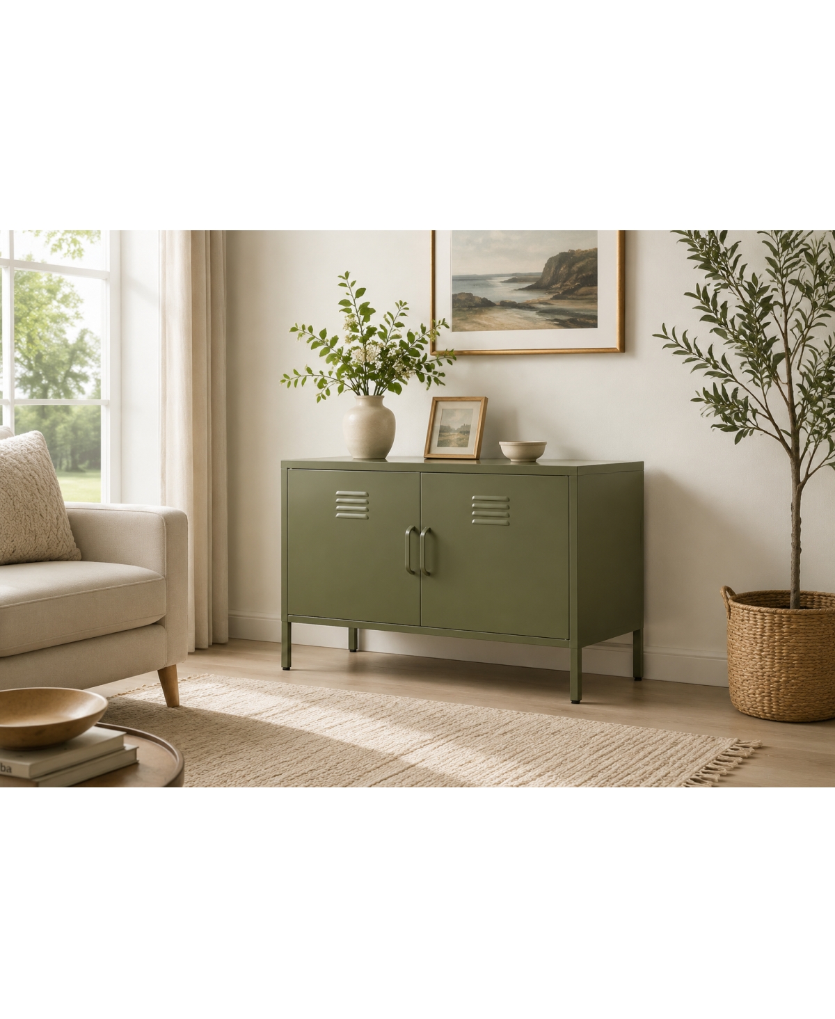 Click here for Streamdale Furniture Premium Steel Storage Cabinet... prices