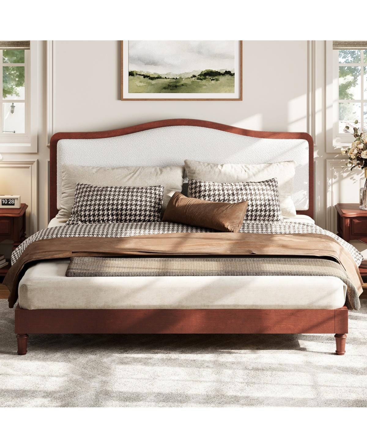 Click here for Streamdale Furniture Queen Size Platform Bed with... prices