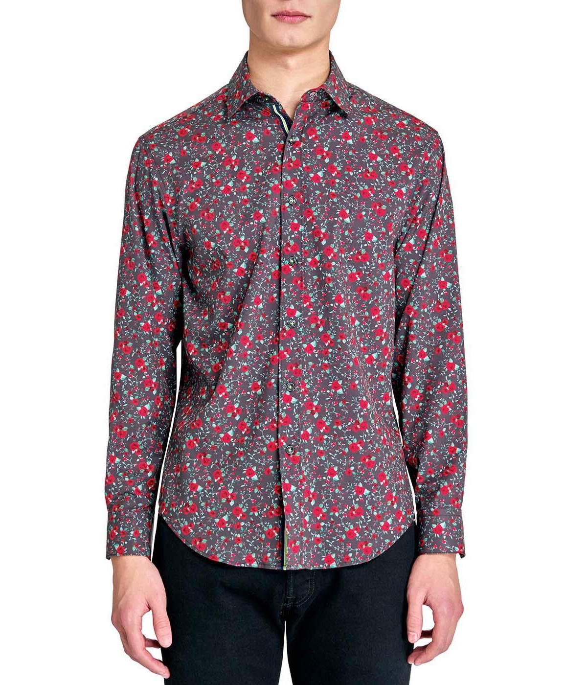 Click here for Society of Threads Mens Regular Fit 4-Way Stretch... prices