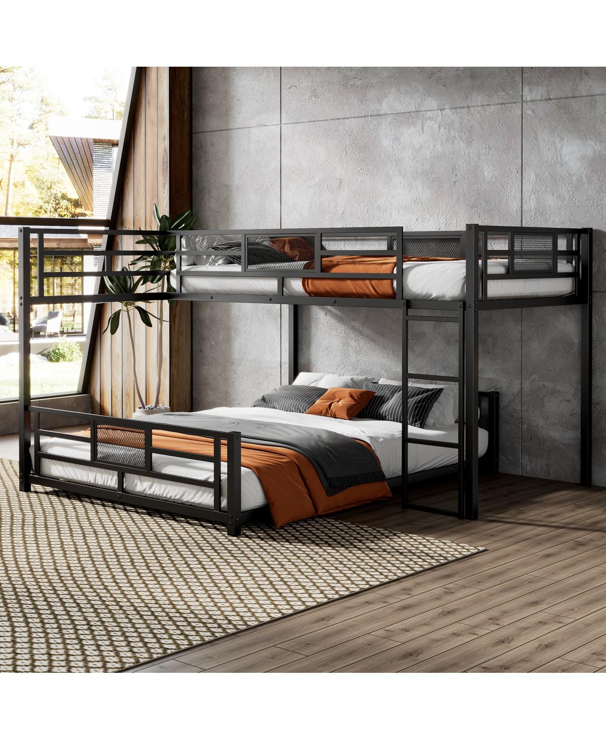 Click here for Streamdale Furniture L-shaped Metal Twin over Full... prices