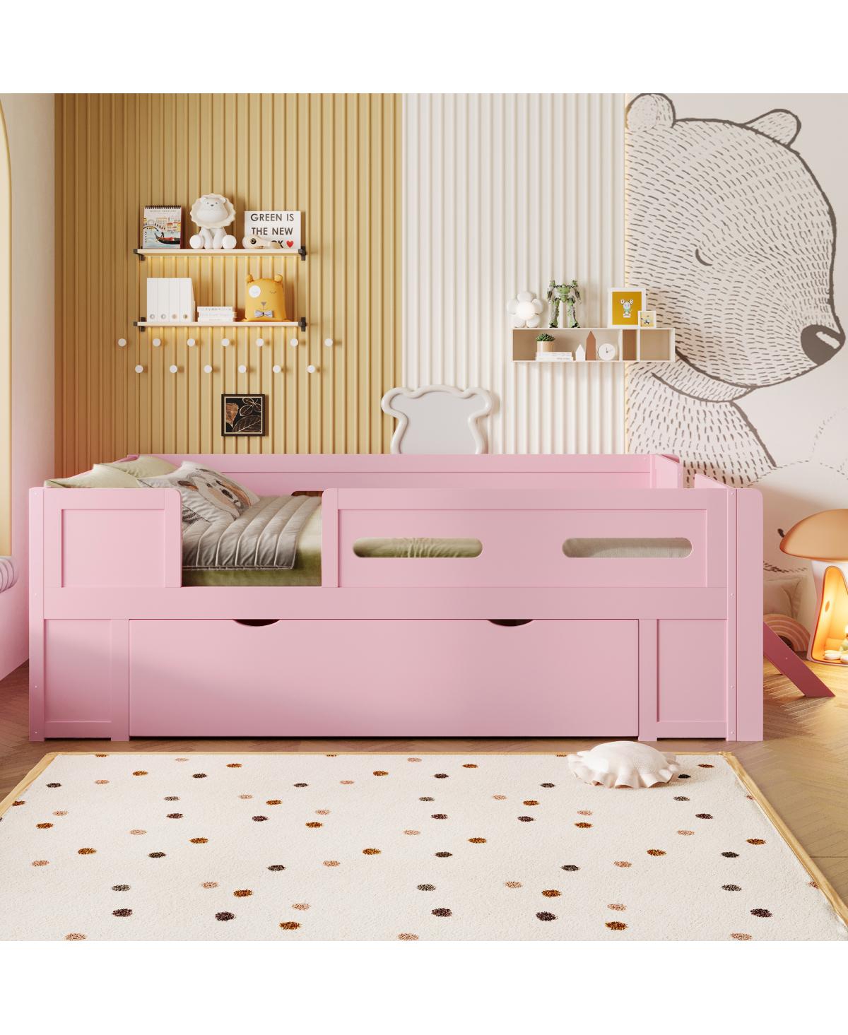 Click here for Streamdale Furniture Wood Twin Size Platform Bed w... prices