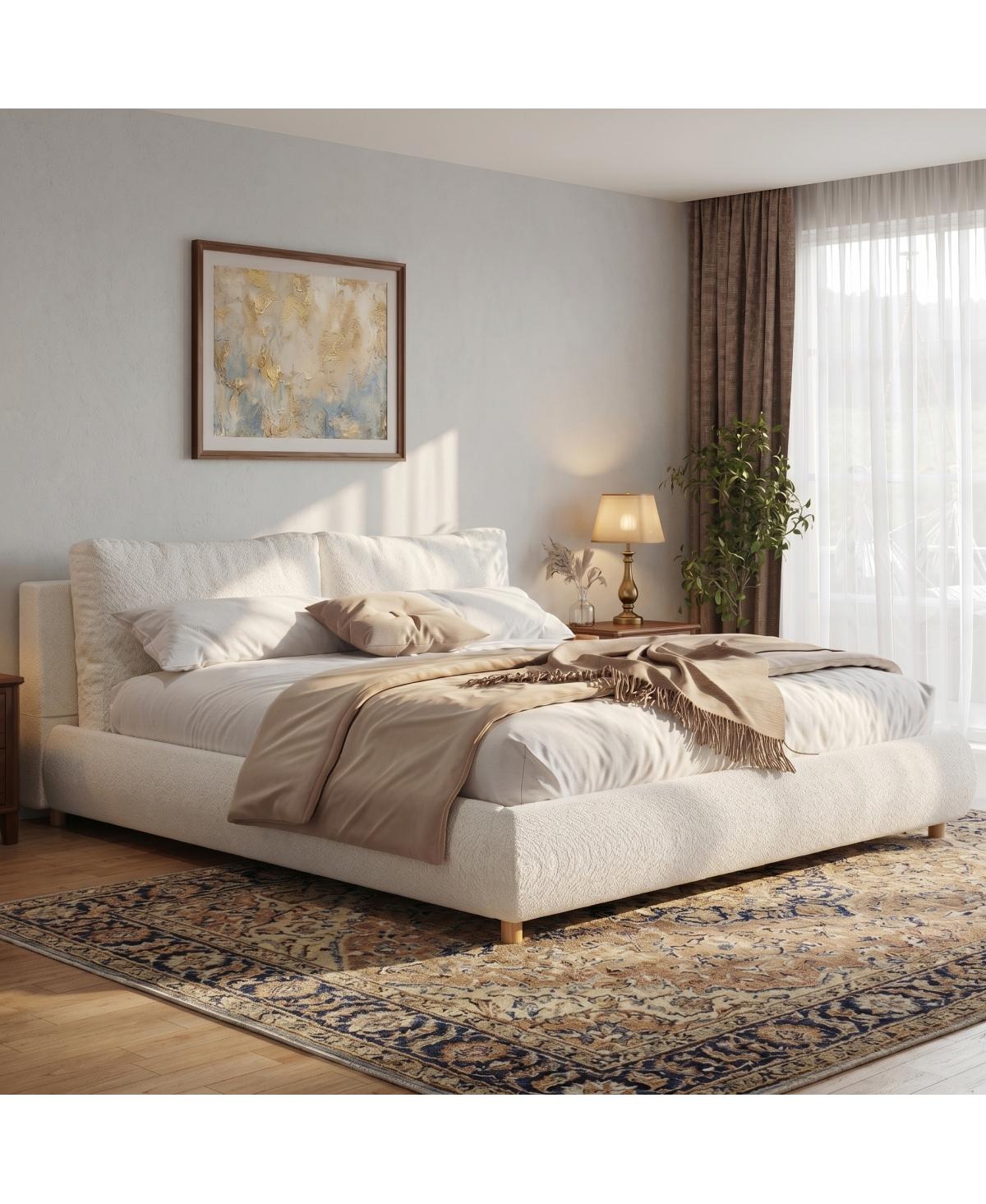 Click here for Streamdale Furniture King Size Upholstered Bed Fra... prices