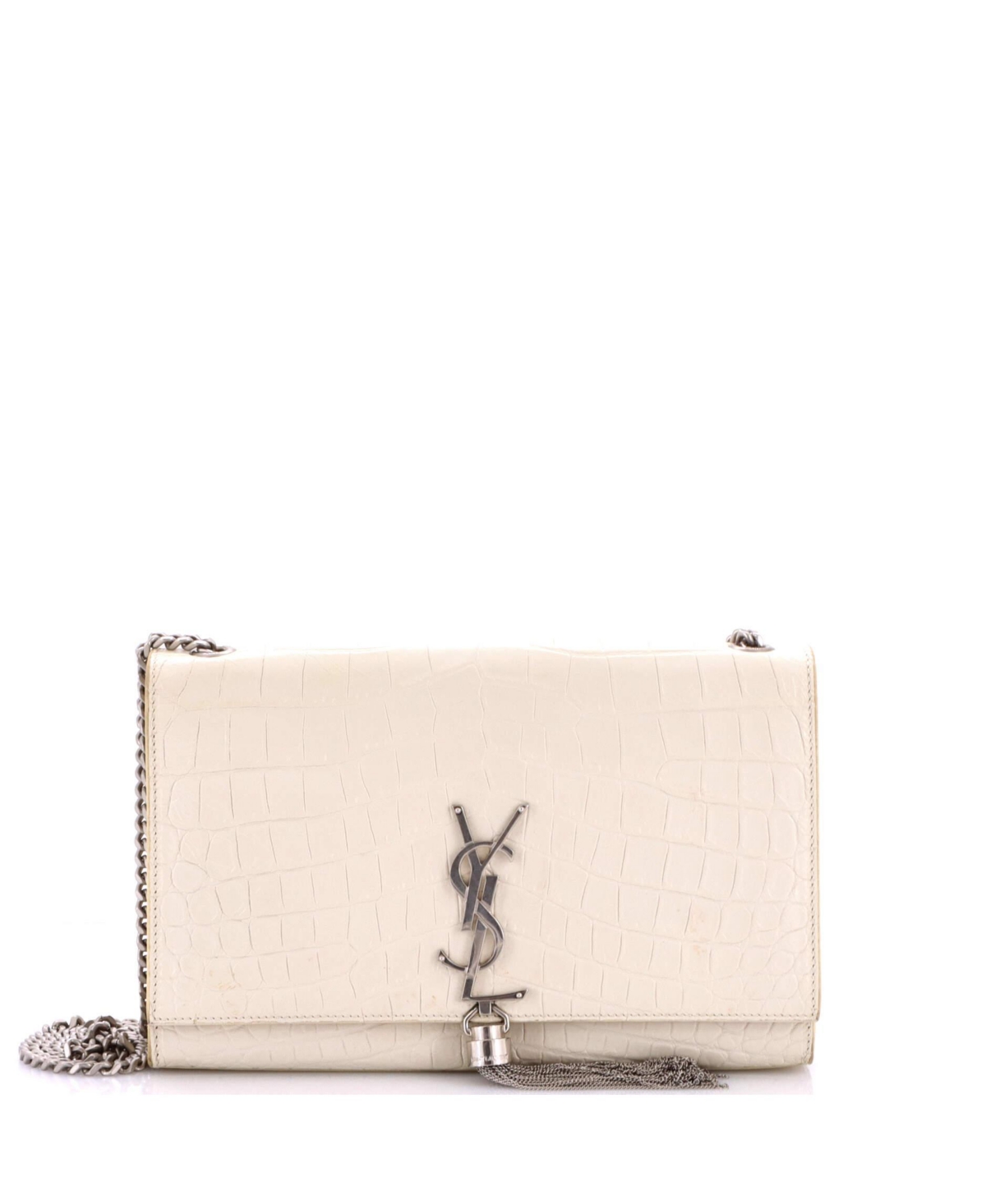 Click here for Pre-Owned Saint Laurent Medium Classic Monogram Ta... prices