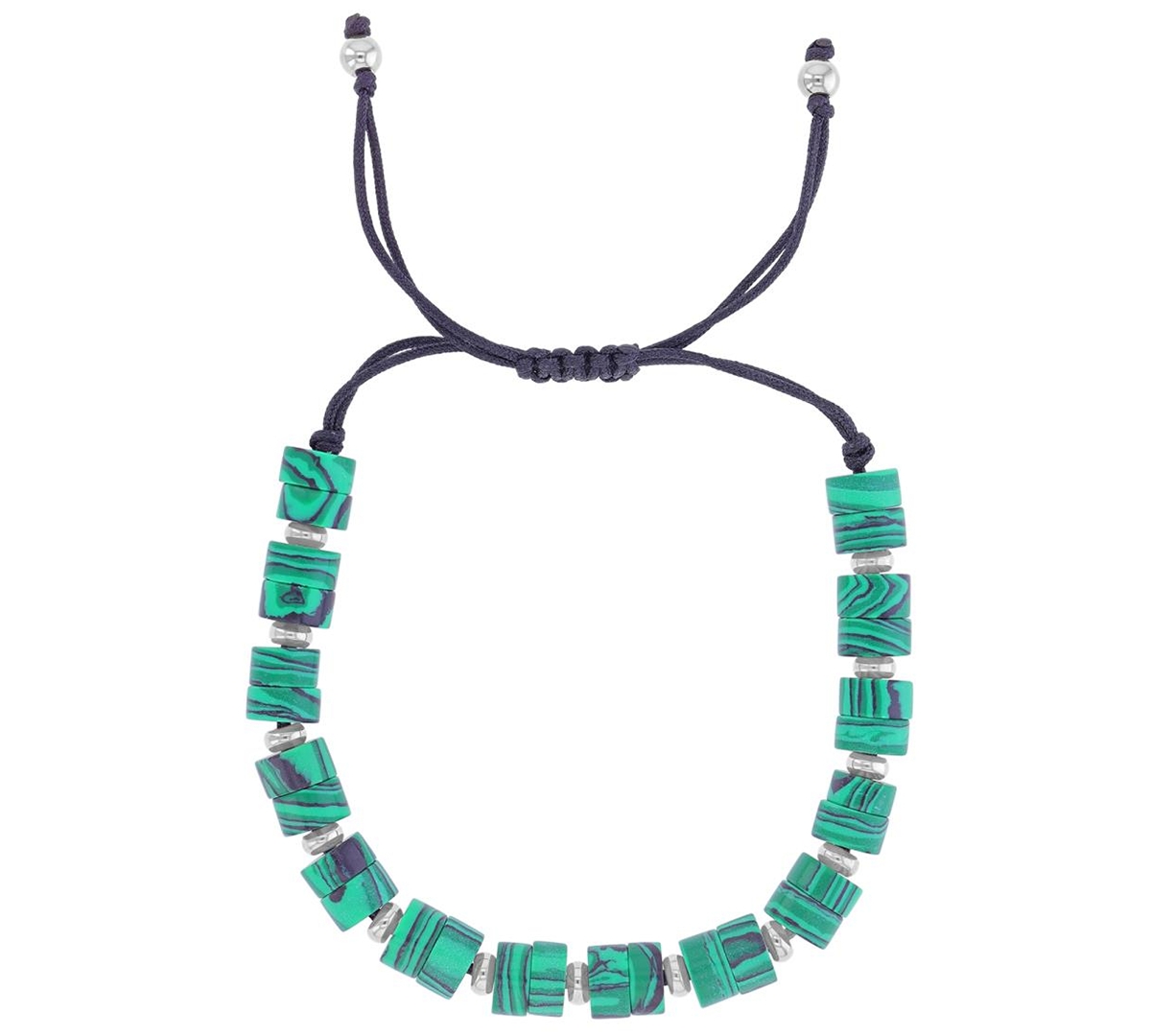 Click here for Quiksilver Mens Platinum-Plated Steel Malachite Be... prices