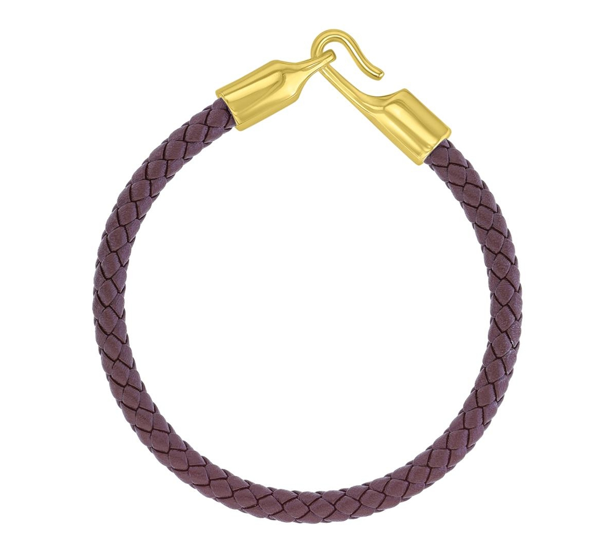 Click here for Quiksilver Mens 18k Gold-Plated Hook Leather Brace... prices