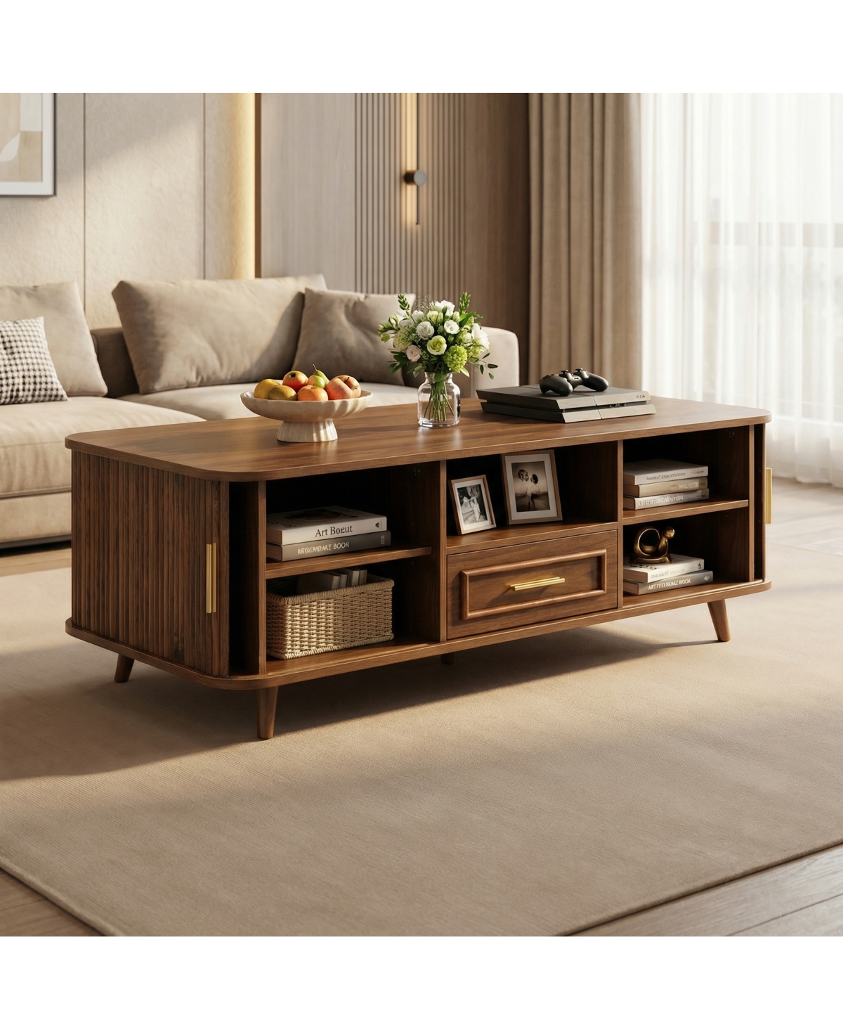 Click here for Streamdale Furniture Mid-Century Modern Coffee Tab... prices
