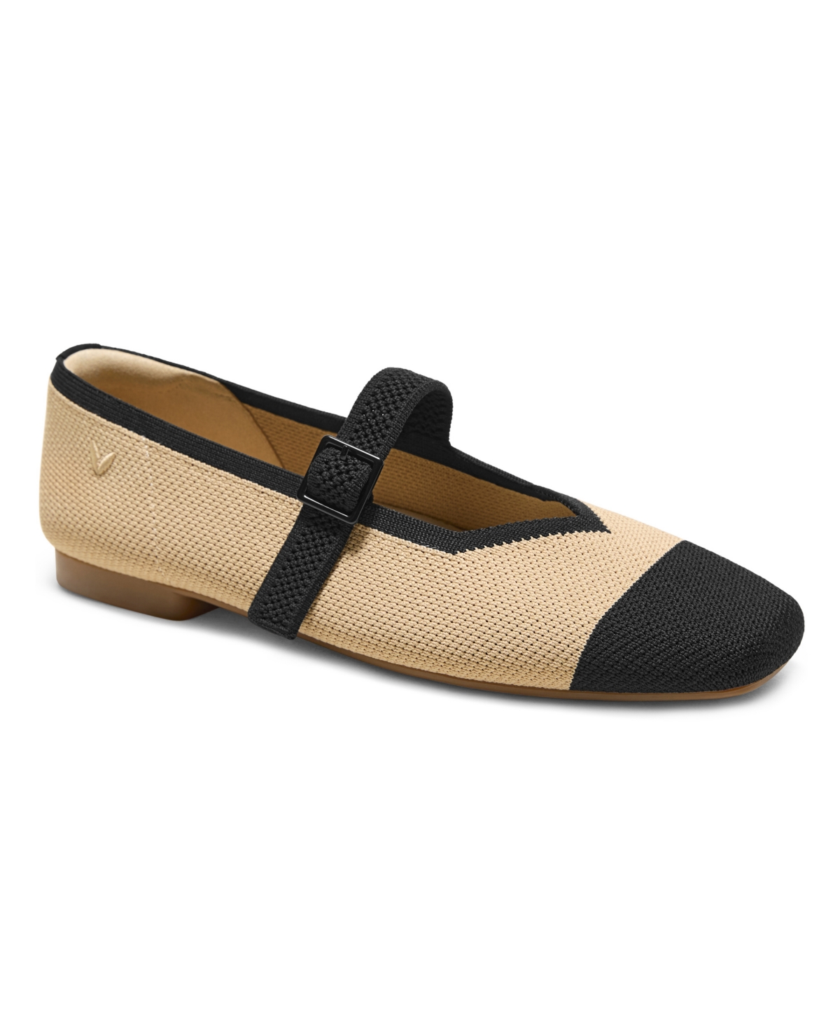 Click here for Vivaia Womens Margot Mary Jane Square-Toe Ballet F... prices