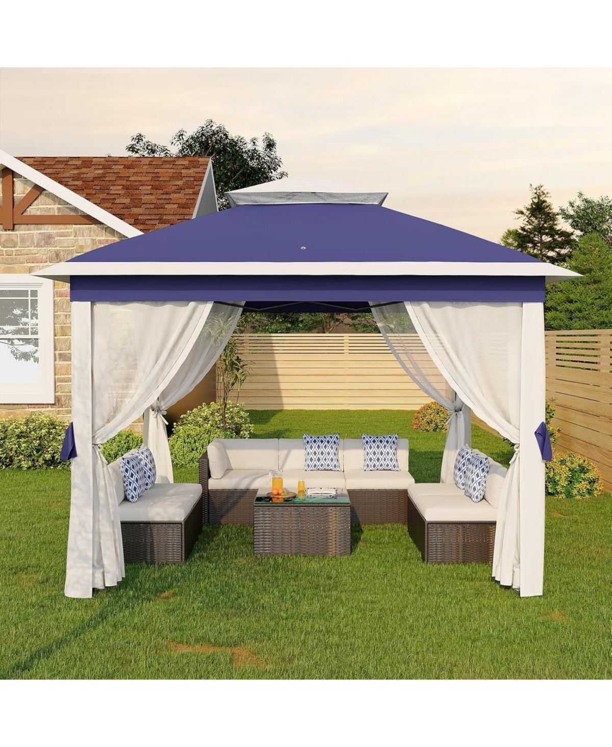 Click here for gaomon 11x11 Pop-Up Gazebo  Instant Outdoor Canopy... prices