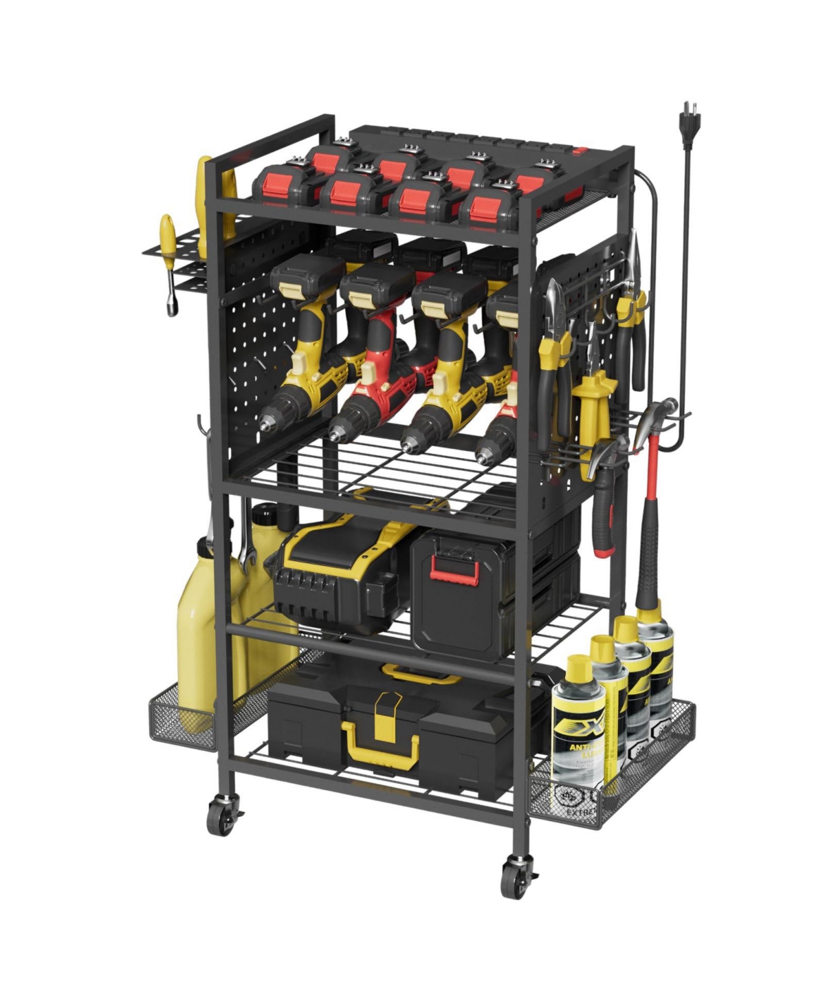 Click here for Xdovet Power Tool Organizer Cart Charging Station... prices